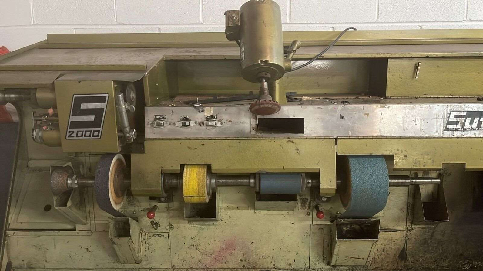 Landis Sutton S2000 Finisher Shoe Repair Cobbler Machine — Herdzco ...