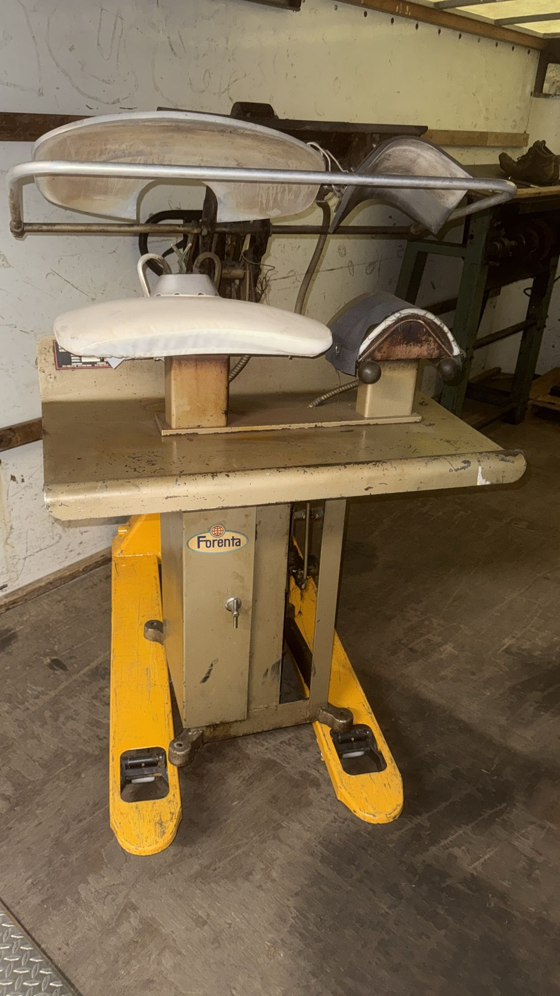 Forenta Dry Cleaning Press Machine – Commercial Laundry Equipment ...