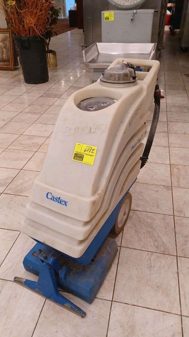 Castex Power Eagle 1000 Carpet Commercial Vacuum Cleaner 8 Gal Wide Ar ...